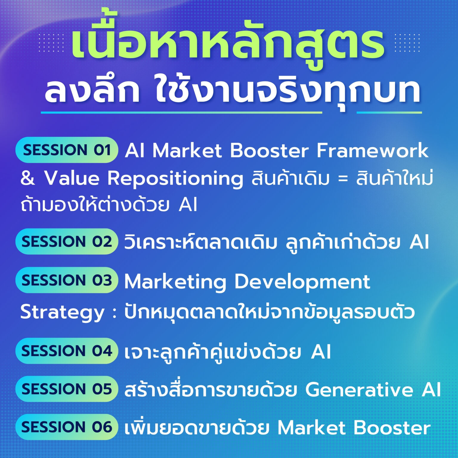 AI Market Booster – 7D Academy